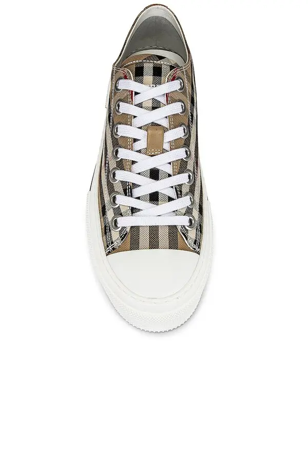 Burberry Jack Vintage Check Sneakers - Archive Beige Check