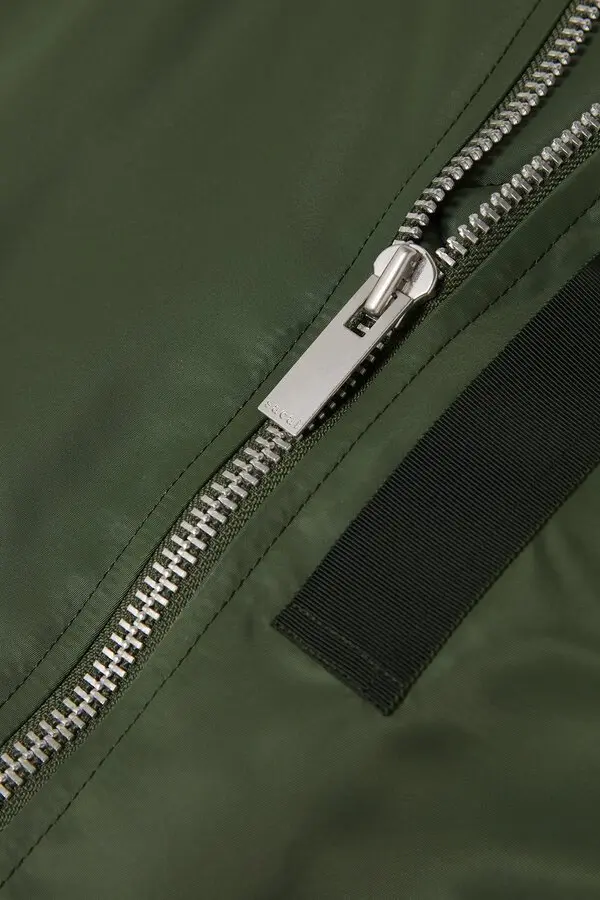 Sacai Shell Bomber Jacket - Green