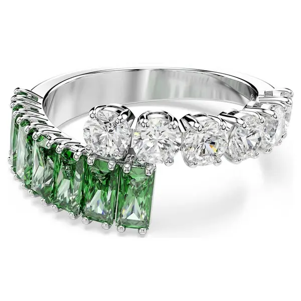 SWAROVSKI Matrix Band Ring - Green