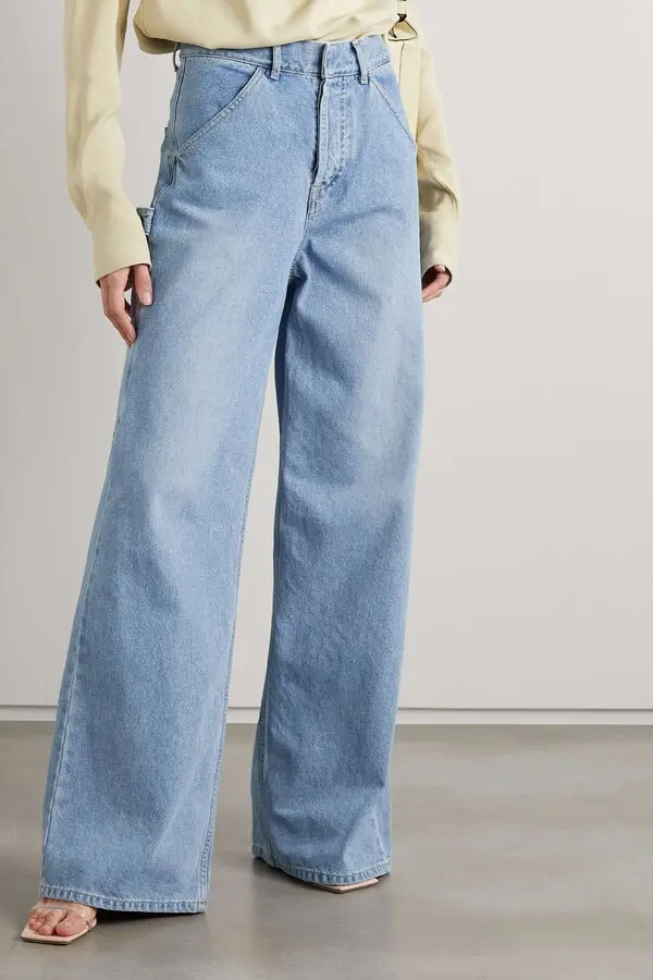 PETAR PETROV Gumaro High-rise Wide-leg Jeans