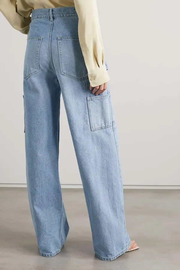 PETAR PETROV Gumaro High-rise Wide-leg Jeans