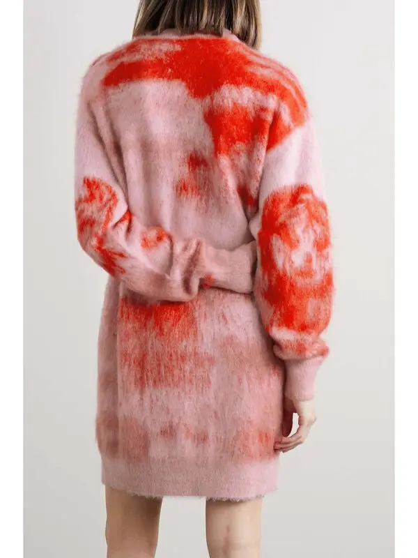 Givenchy Chito Brushed Jacquard-knit Mini Dress