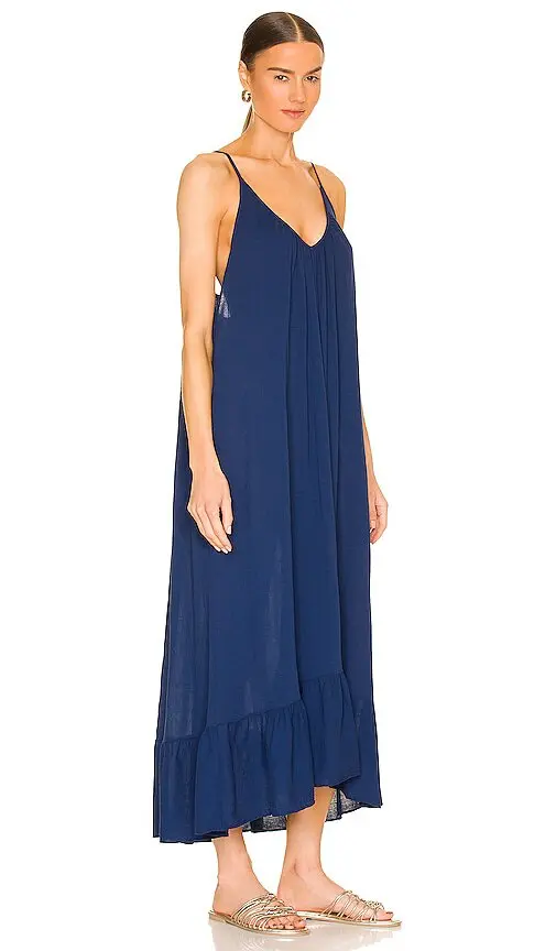 9seed Paloma Maxi Dress In Blue