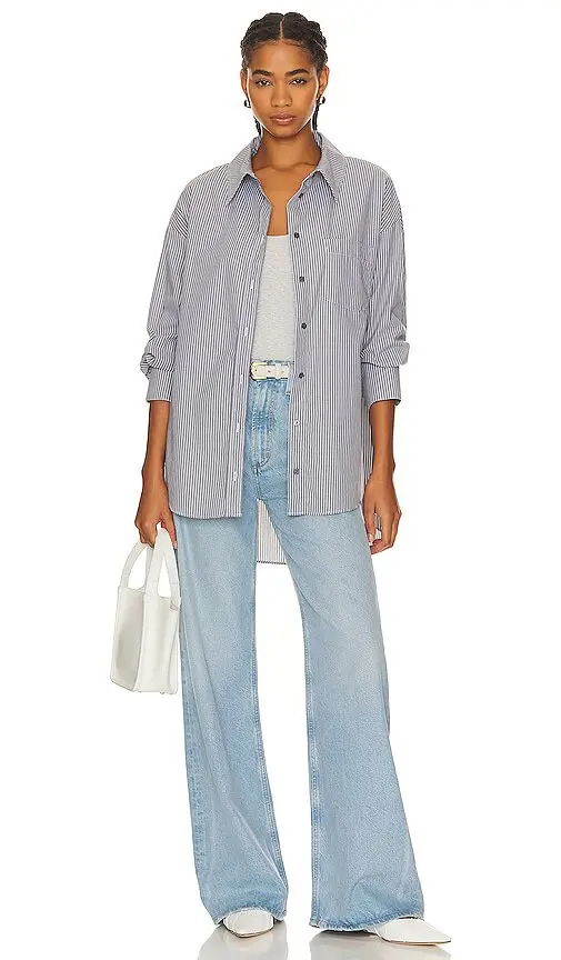 Citizens Of Humanity Paloma Baggy In Blue - Alemayde