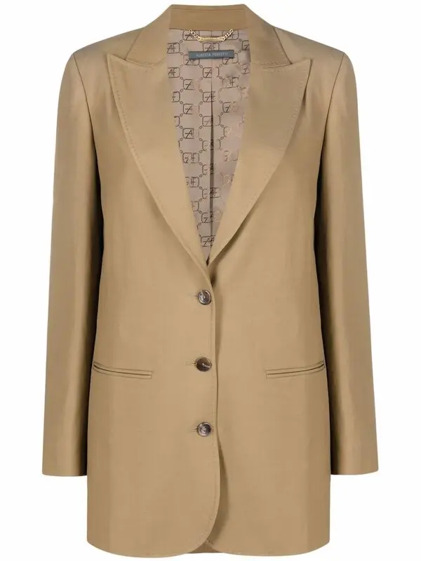 Alberta Ferretti Single-breasted Blazer