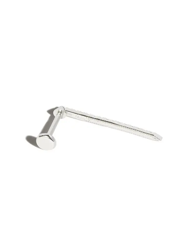 MARIA TASH 18kt White Gold Eternity Bar Diamond Charm