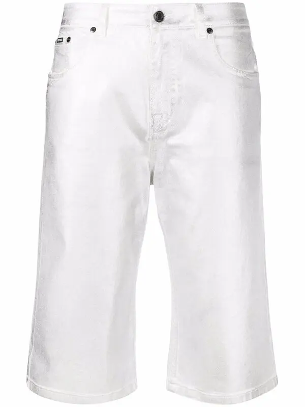 TOM FORD Knee-length Denim Shorts - Grey