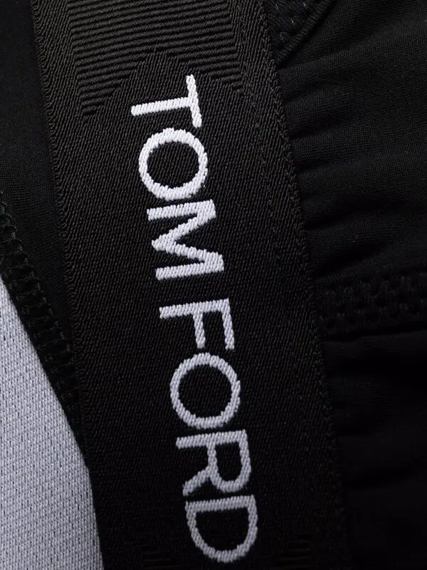 TOM FORD Logo Underband Bralette - Black