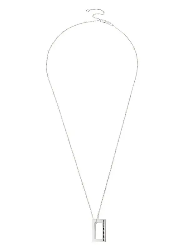 Le Gramme 3.4g Necklace With Black Diamonds