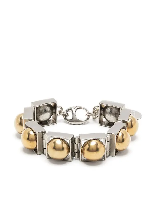 Ports 1961 Chunky Chain-link Bracelet - Silver