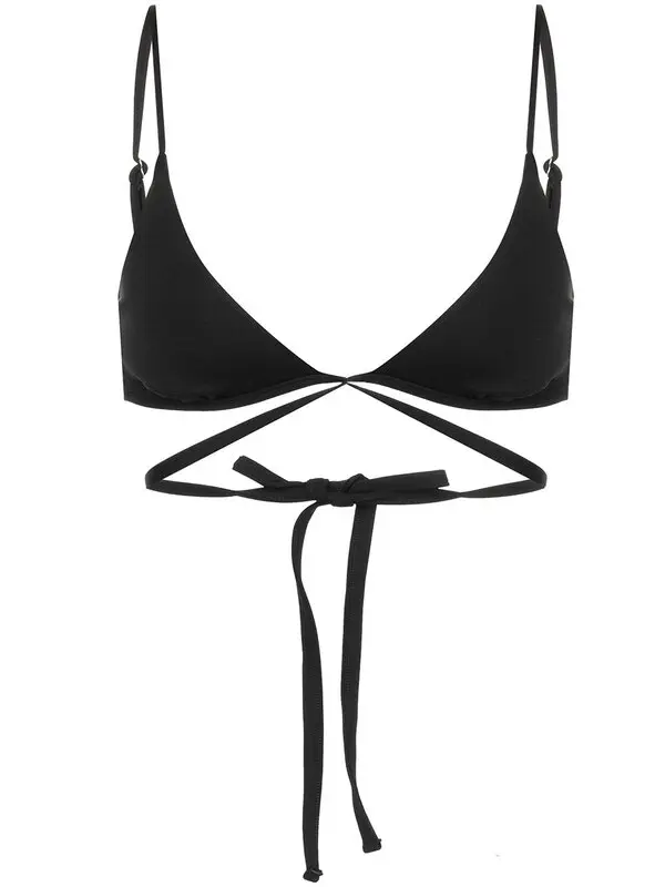 Simkhai Harlen Bikini Top - Black