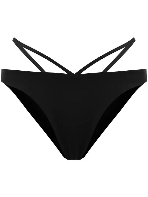 Simkhai Emmalynn Bikini Bottom - Black