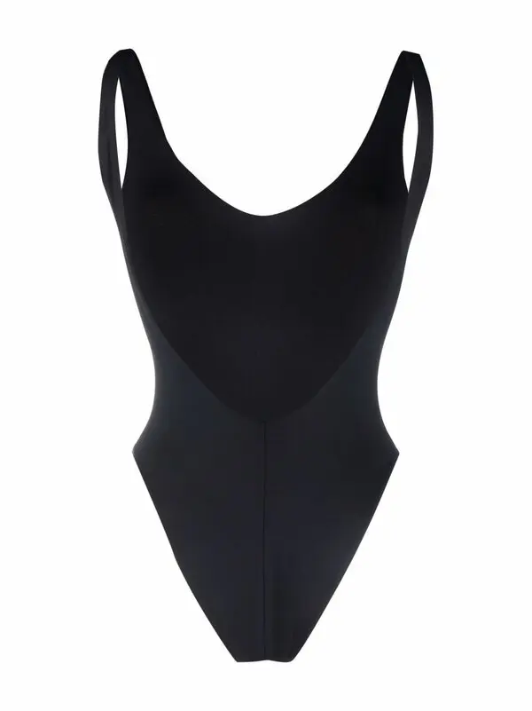Elisabetta Franchi Logo-print Scoop-neck Swimsuit