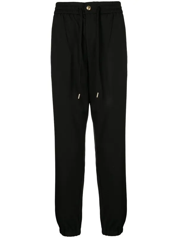 Versace Logo-patch Drawstring Track Pants