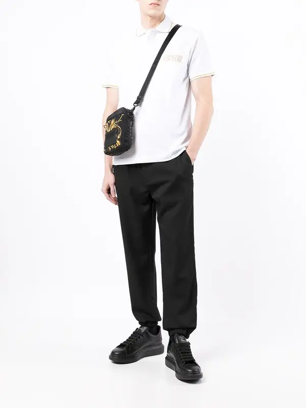 Versace Logo-patch Drawstring Track Pants