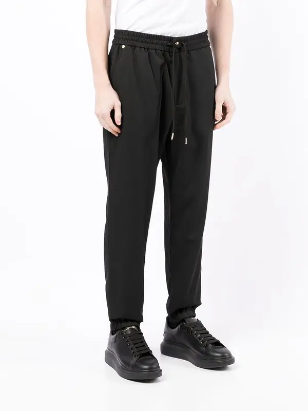 Versace Logo-patch Drawstring Track Pants