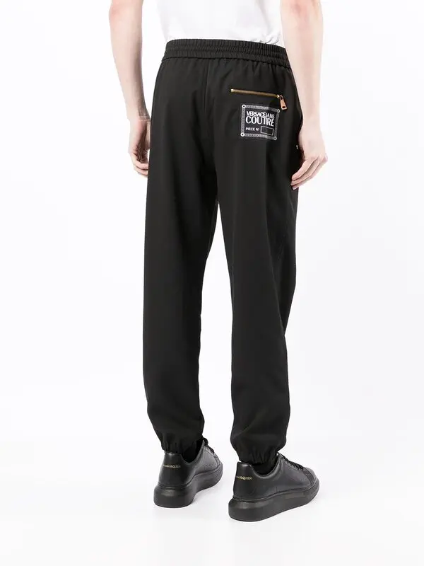 Versace Logo-patch Drawstring Track Pants