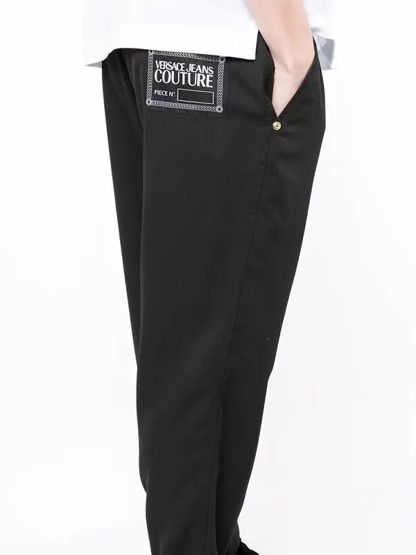 Versace Logo-patch Drawstring Track Pants