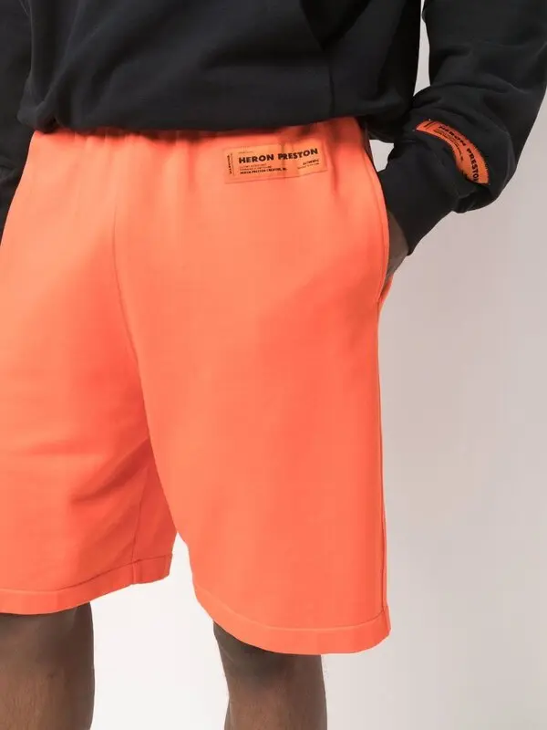 Heron Preston Recycled Cotton Track Shorts