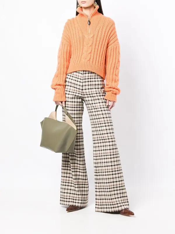 REE PROJECTS Medium Ann Tote Bag - Green