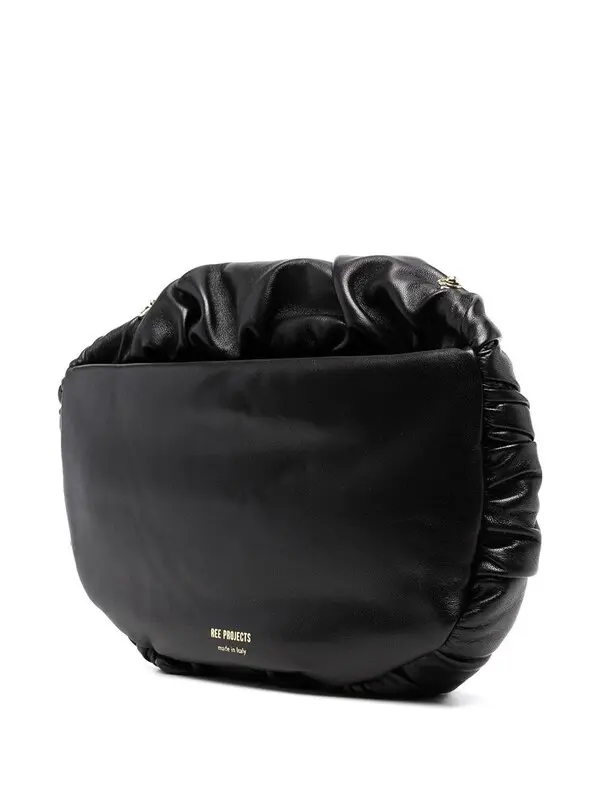 REE PROJECTS Lily Ruched Shoulder Bag