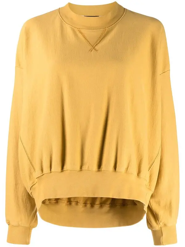 Bassike Cut-out Organic Cotton Sweatshirt