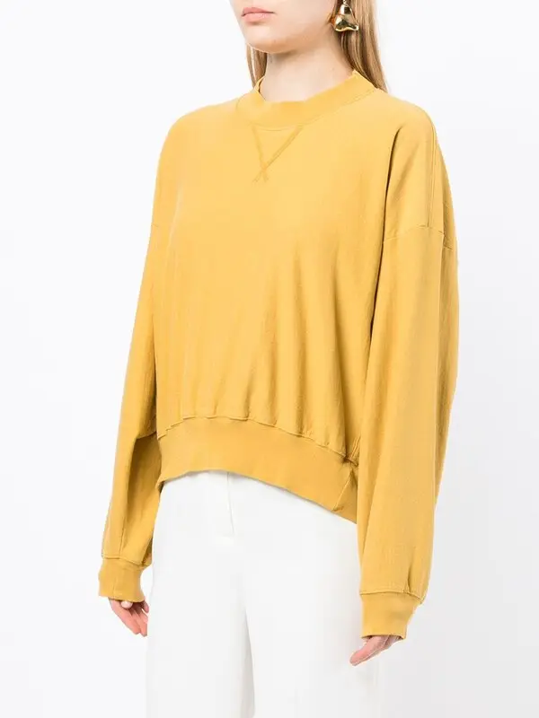 Bassike Cut-out Organic Cotton Sweatshirt