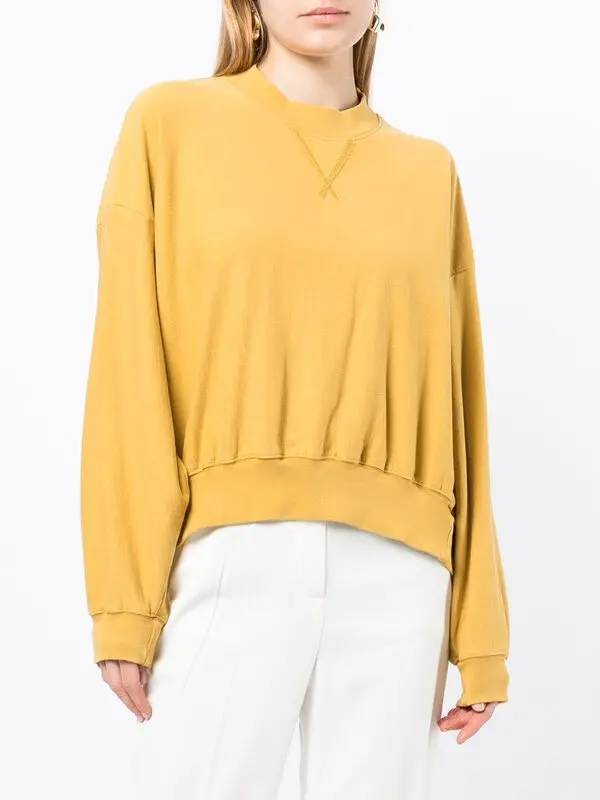 Bassike Cut-out Organic Cotton Sweatshirt