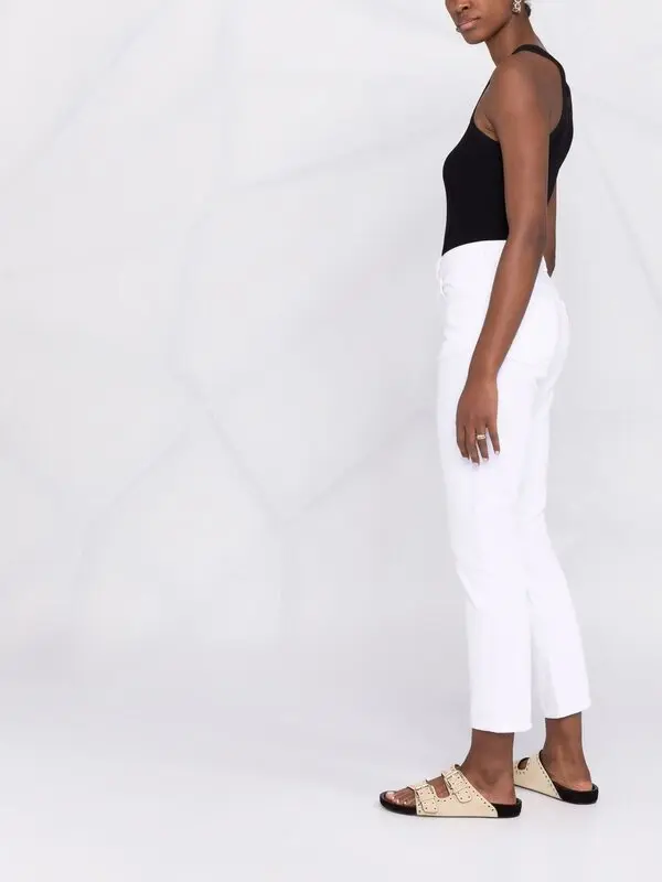Philipp Plein Boyfriend Cropped Jeans