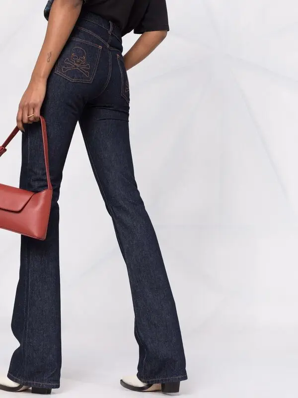Philipp Plein High-waisted Flared Jeans
