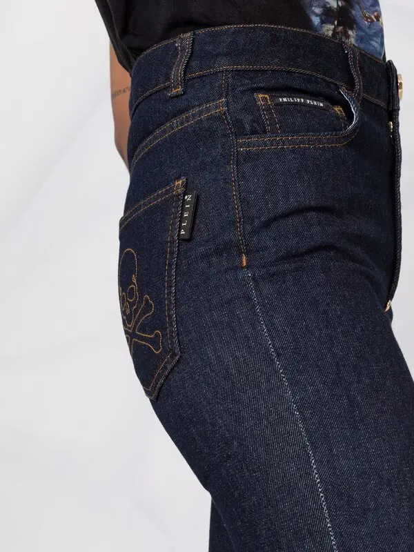 Philipp Plein High-waisted Flared Jeans