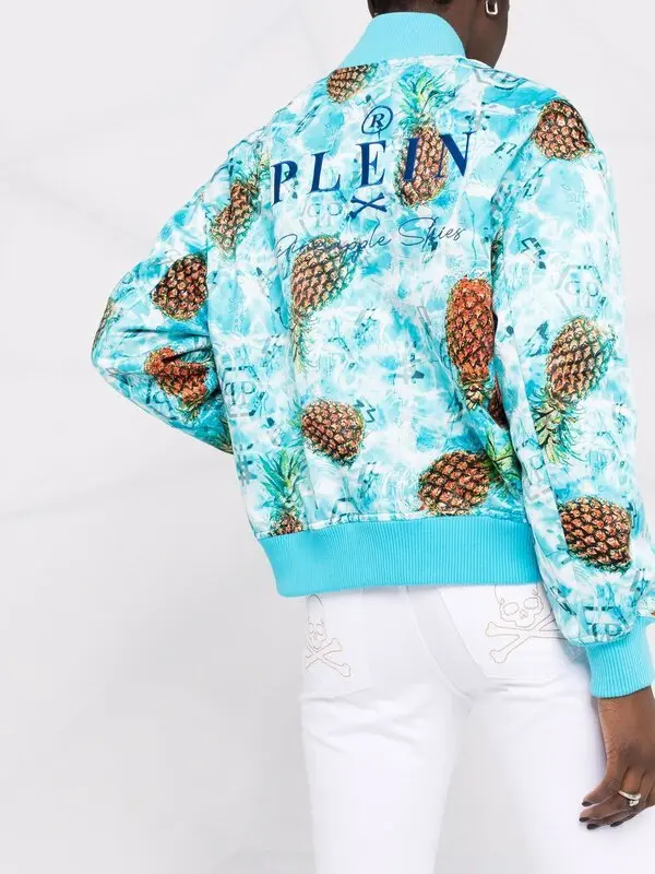 Philipp Plein Pineapple Skies Bomber Jacket
