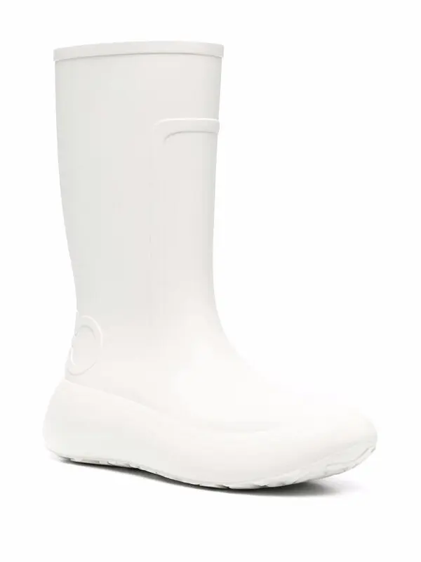 FERRAGAMO Logo-embossed Chunky Rain Boots