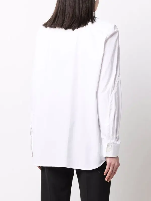 FERRAGAMO Long-sleeve Cotton Shirt