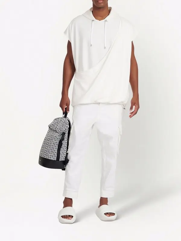 Balmain Tapered Leg Cargo Trousers