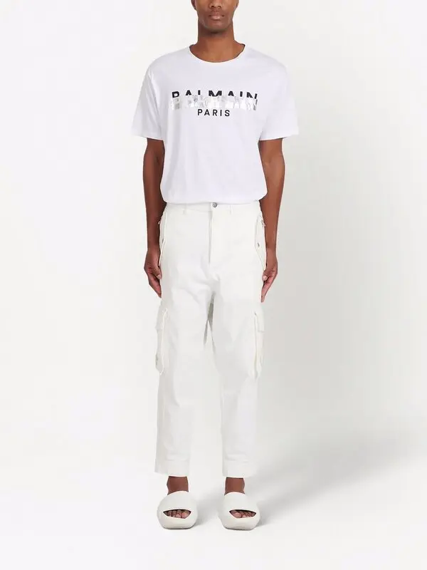 Balmain Tapered Leg Cargo Trousers