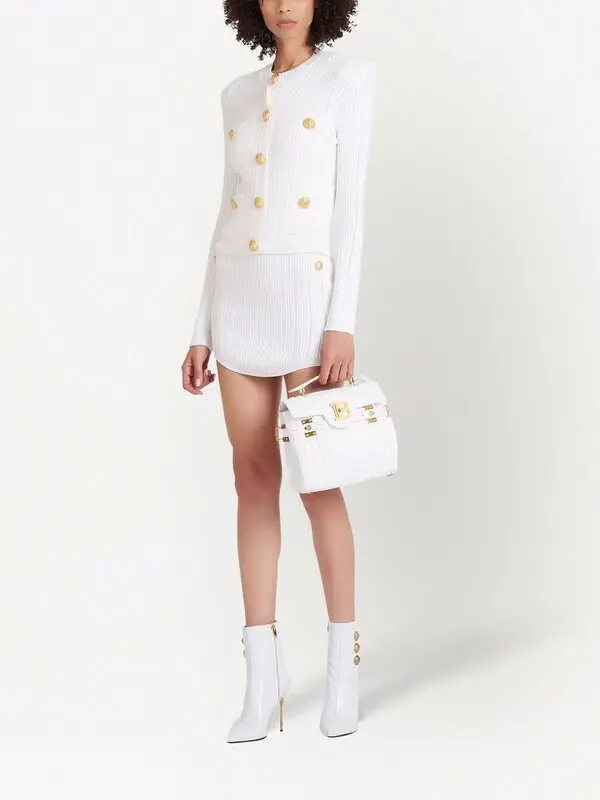 Balmain Fine-knit Button-down Cardigan