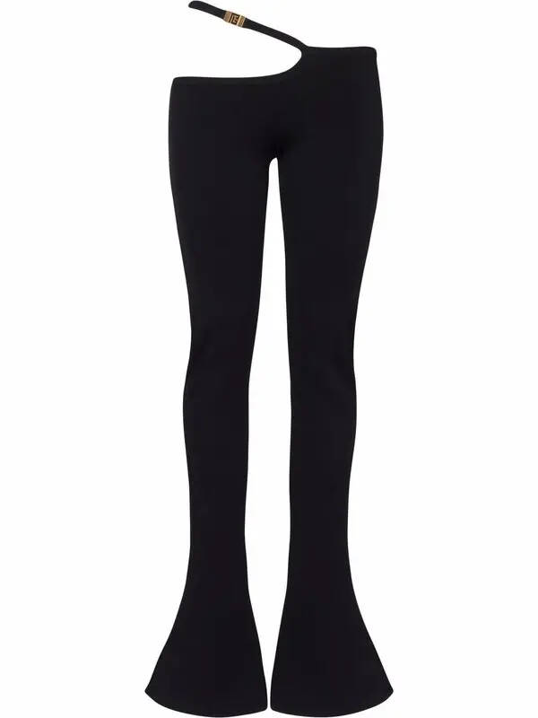 Balmain Cut-out Bootcut Leggings