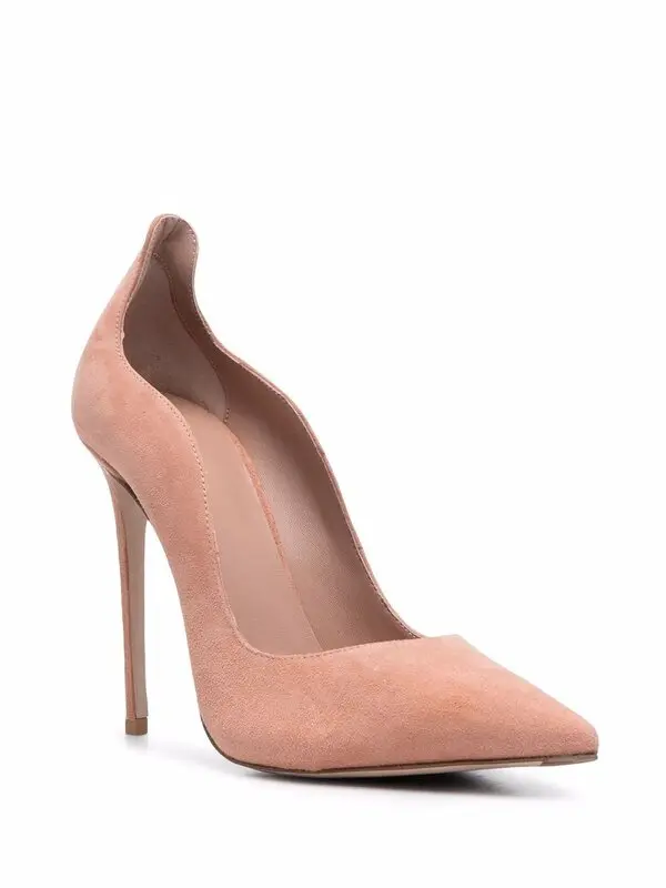 LE SILLA Ivy Scalloped Pumps - Neutrals