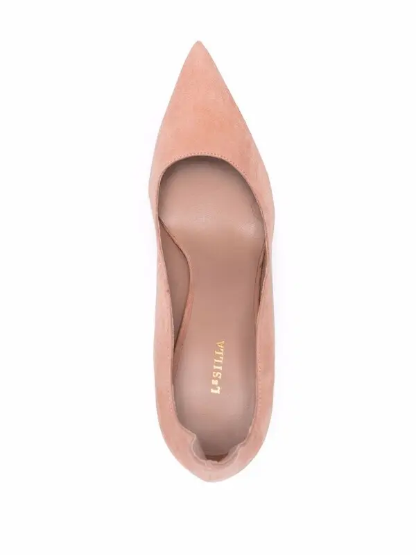 LE SILLA Ivy Scalloped Pumps - Neutrals