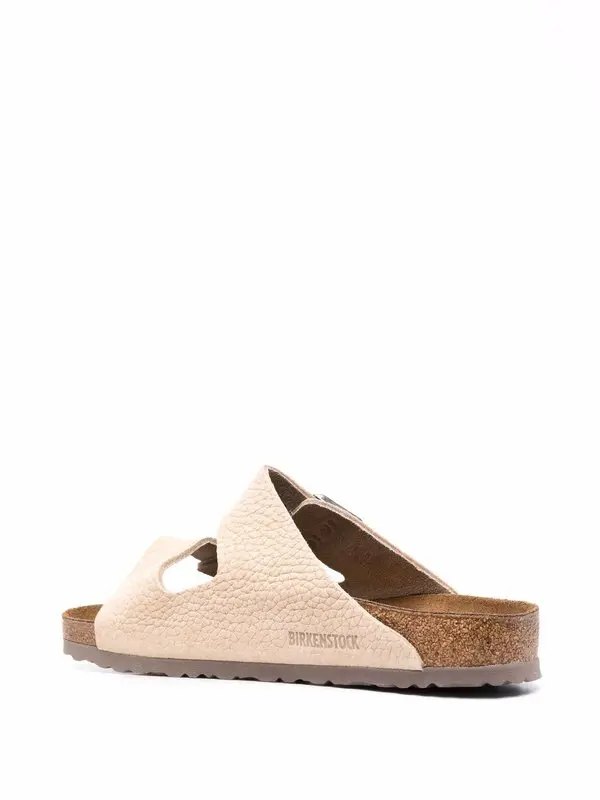 BIRKENSTOCK Arizona Pebbled Leather Sandals