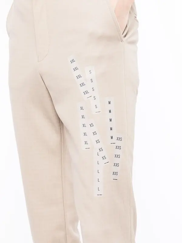 DOUBLET High-waisted Trousers