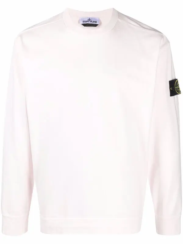 Stone Island Compass Badge Crew-neck Sweatshirt