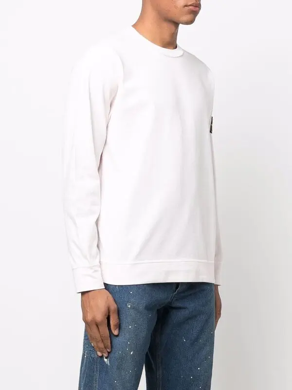 Stone Island Compass Badge Crew-neck Sweatshirt