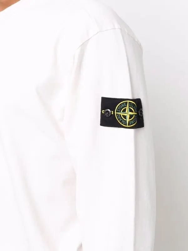 Stone Island Compass Badge Crew-neck Sweatshirt
