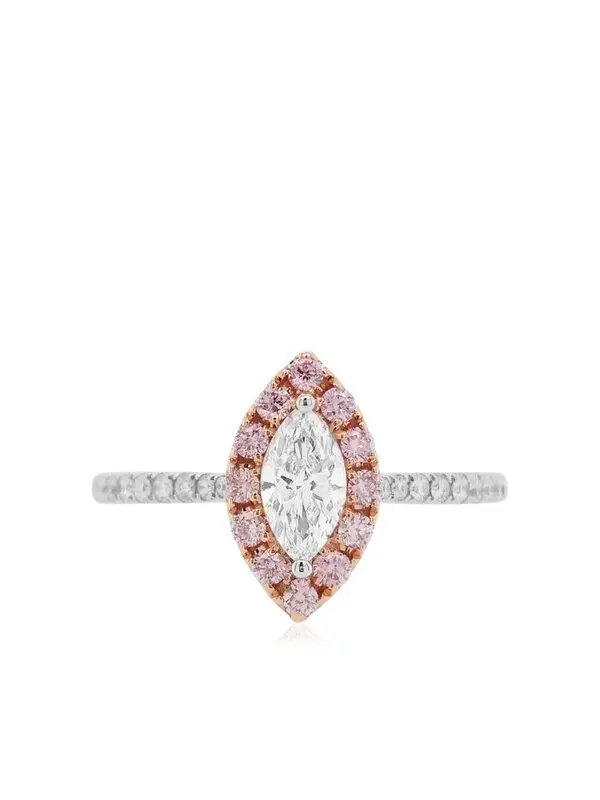 HYT JEWELRY 18kt Gold Argyle Diamond Ring - Pink