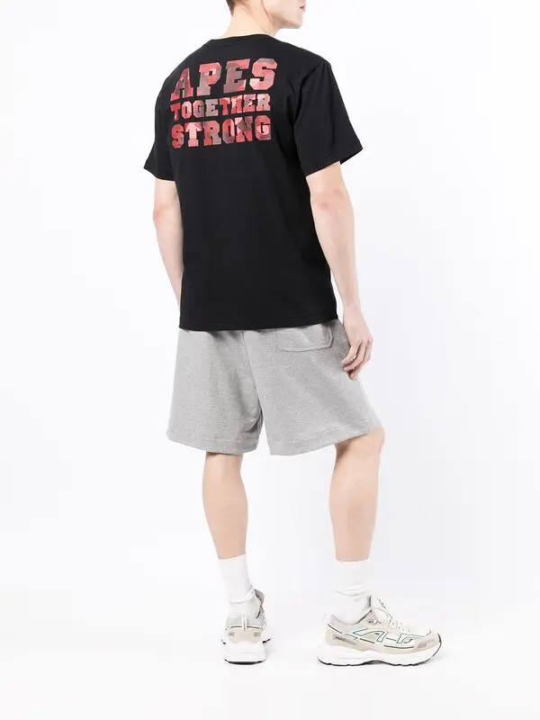 A Bathing Ape® Apes Strong Together T-Shirt - Black | Editorialist