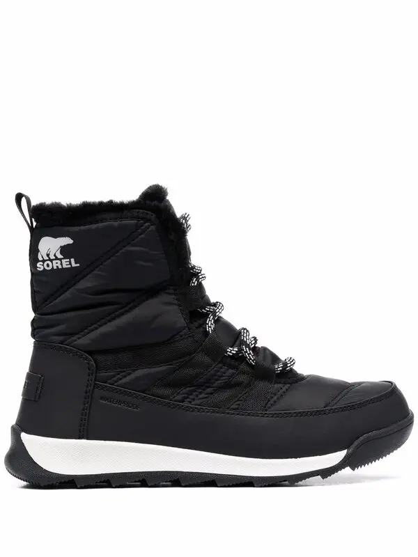 Sorel Whitney Padded Ankle Boots - Black