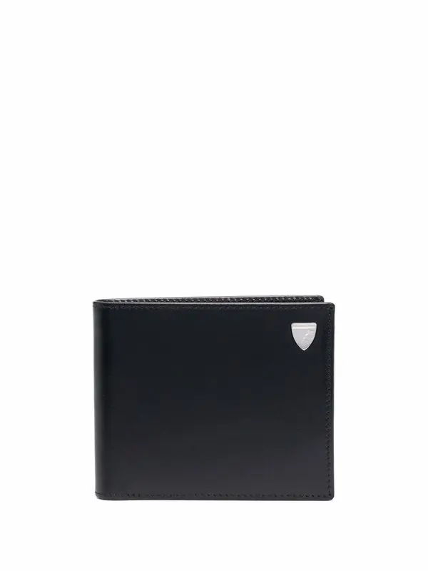 ASPINAL OF LONDON Leather Bi-fold Wallet - Black