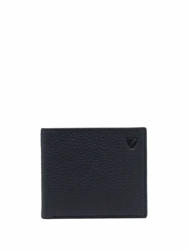 ASPINAL OF LONDON Bi-fold Leather Wallet - Blue